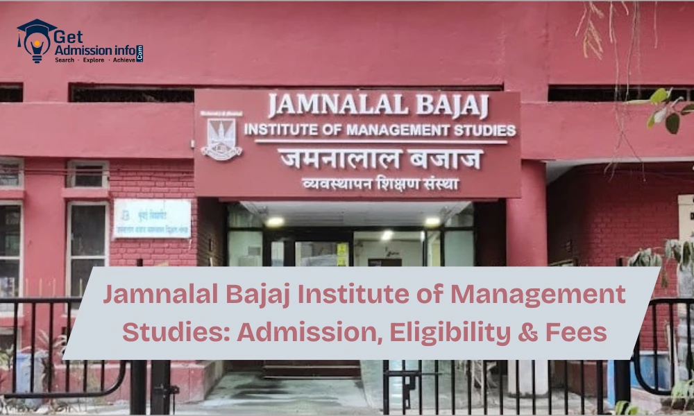 JBIMS Admission 2026: Eligibility, Fees, Placement & Ranking